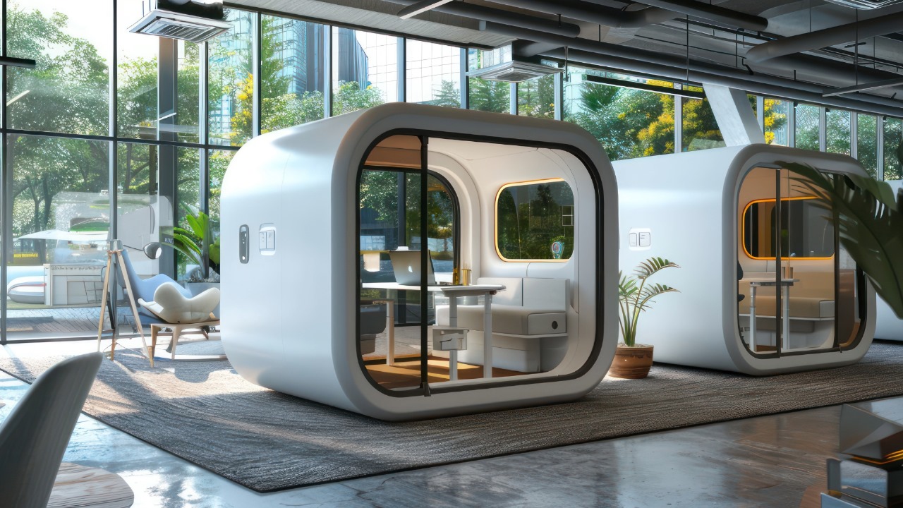 Athena Pods (Private Work Pods) - Smart Time